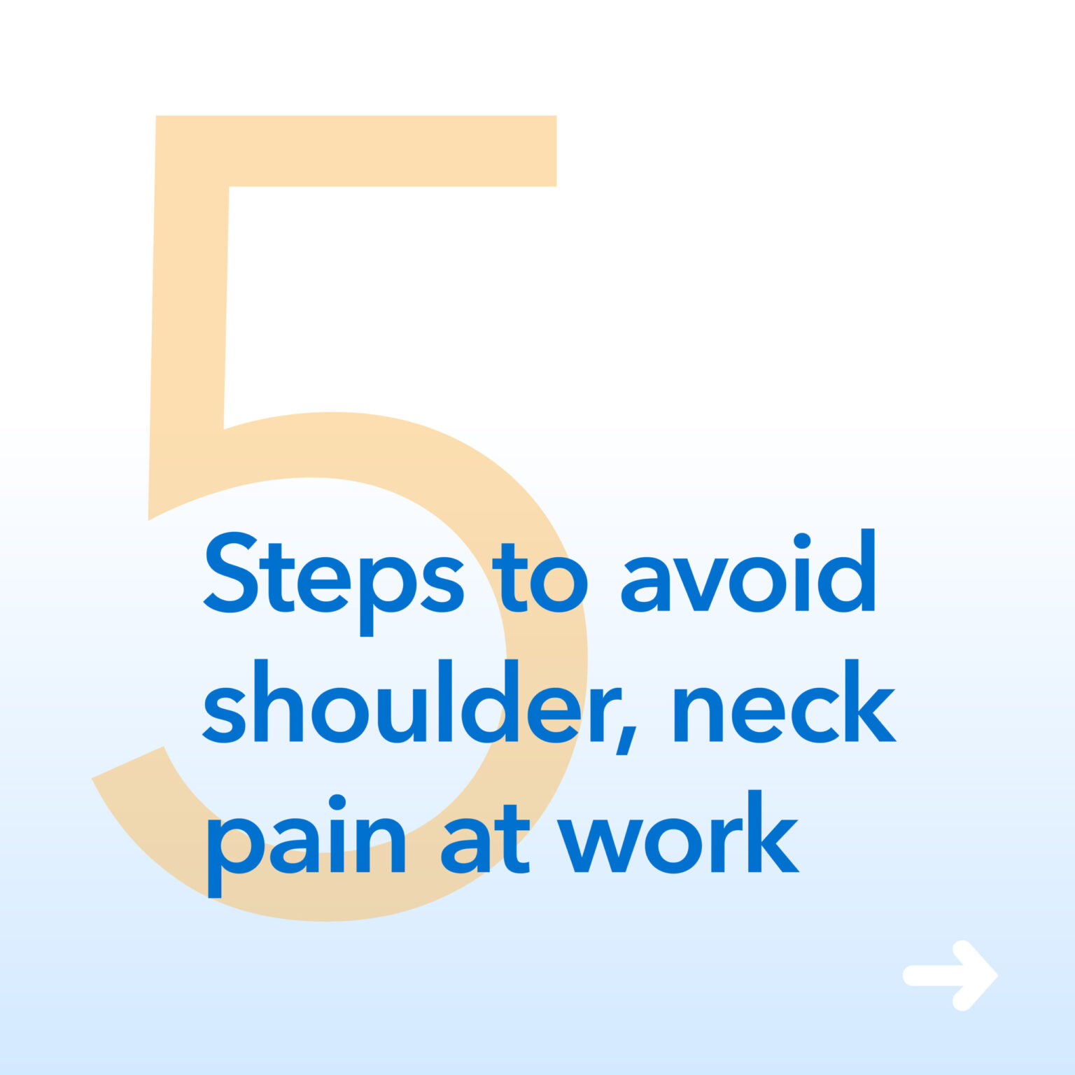 5 Steps to Avoid Shoulder, Neck Pain at Work - Crystal Clinic ...