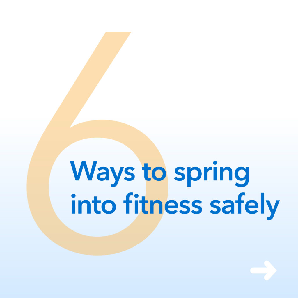 Spring Back to Fitness with Caution - Crystal Clinic Orthopaedic Center